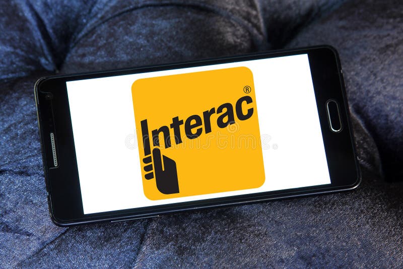 Logo Interac Corporation redaktionelles stockfotografie. Bild von zweck ...