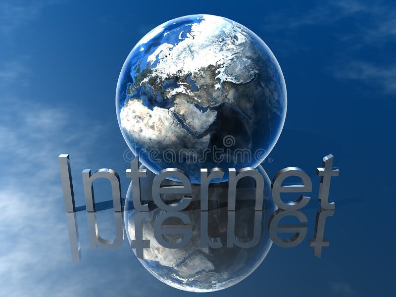 Logo Internet stock illustration. Illustration of logo - 4720961
