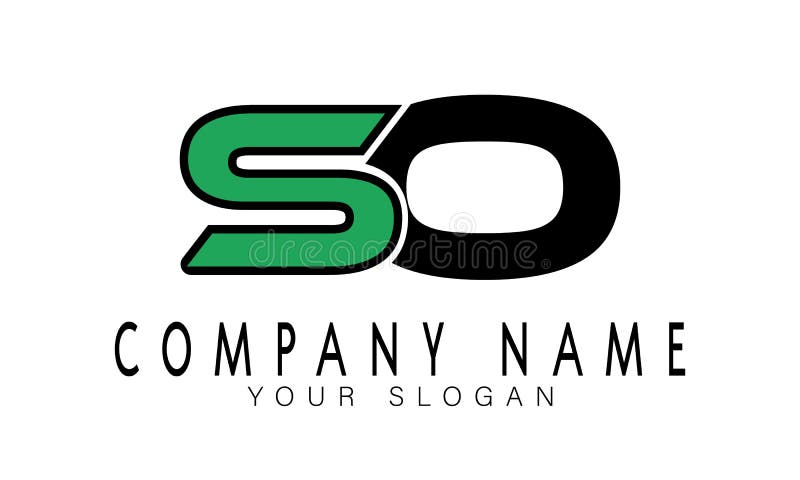 So LOGO stock vector. Illustration of sign, logo, logotype - 189161958