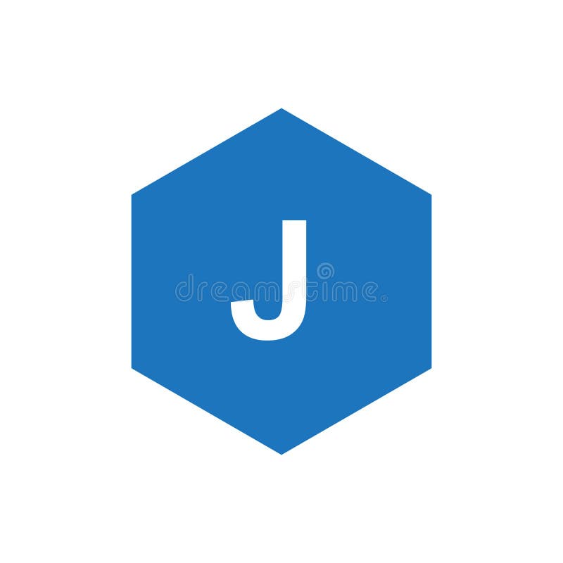 Letter J Blue Pattern Logo Design Stock Illustrations – 77 Letter J ...