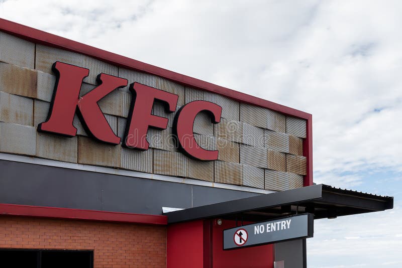Logo KFC Brand on Billboard Building Editorial Photography - Image of ...