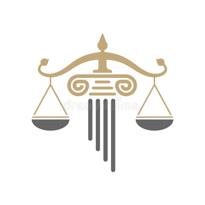 Logo of the Legal Business. Vector Illustration Stock Vector ...