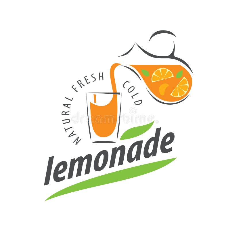 Logo for lemonade stock vector. Illustration of alcohol - 126235363