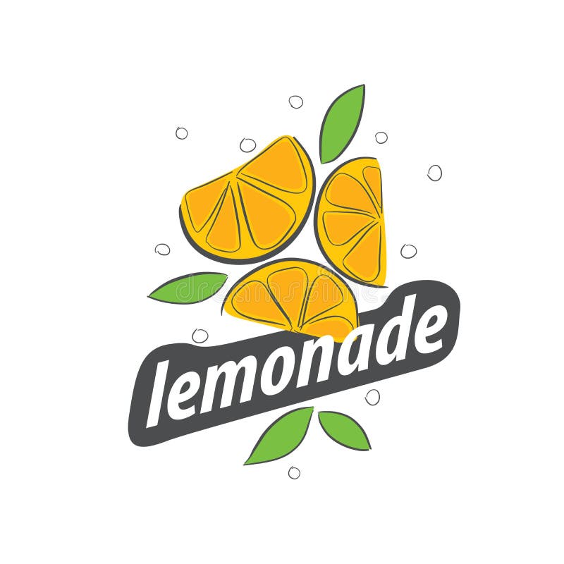 Logo for lemonade stock vector. Illustration of color - 126235539