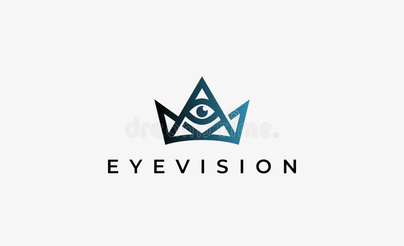 Logo Letter a and Eye Vision Concept. Stock Vector - Illustration of ...