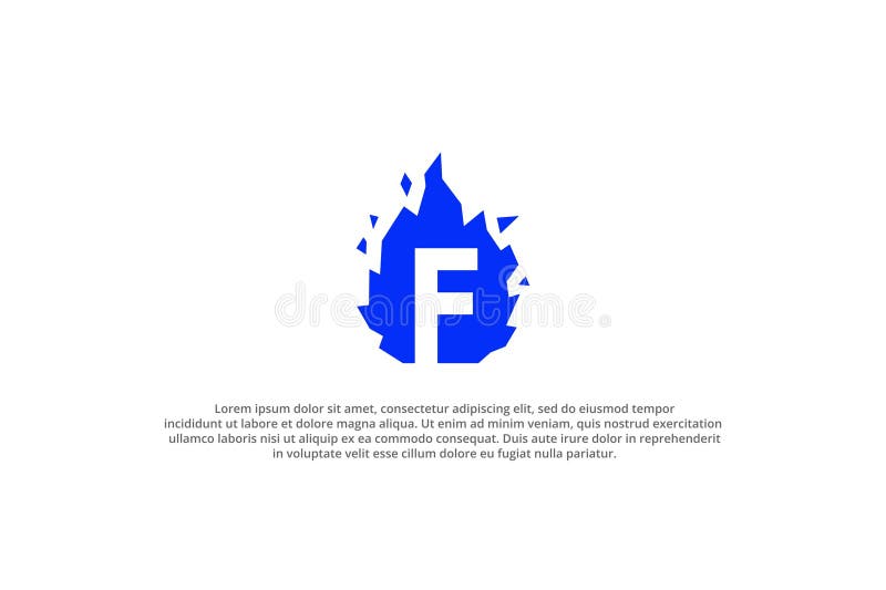 Blue Flame Letter F Stock Illustrations – 50 Blue Flame Letter F Stock ...