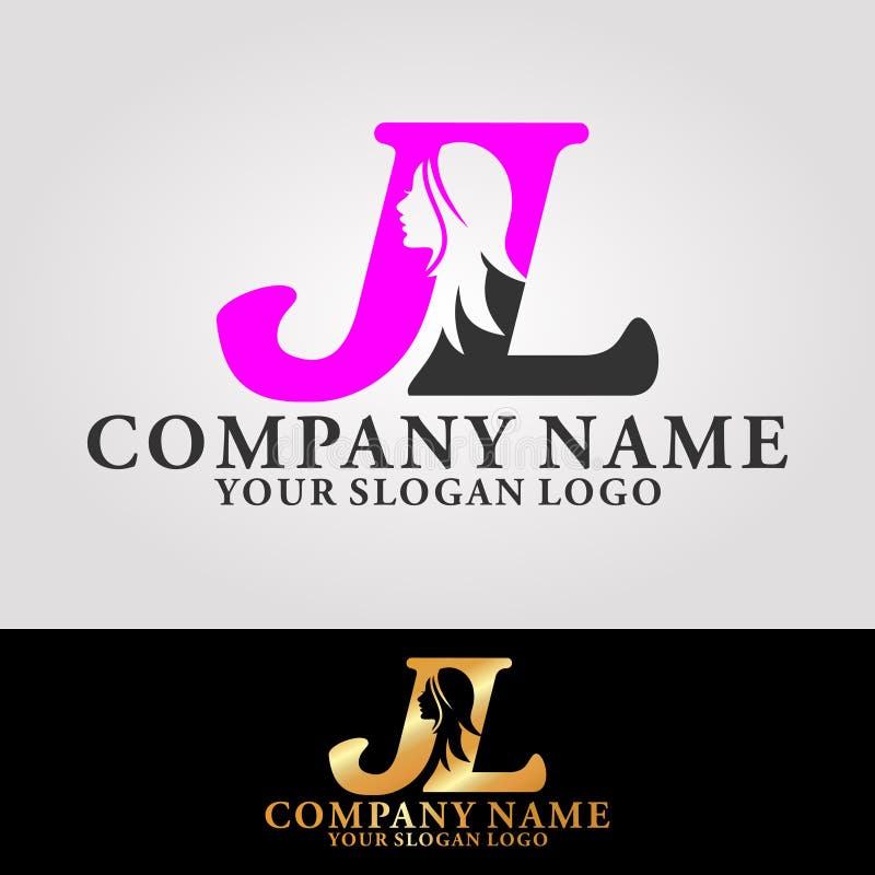 Logo_letter_J_and_L stock illustration. Illustration of hand - 135891085