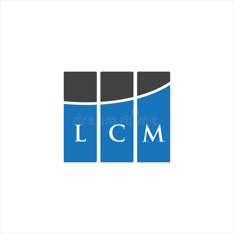 Logo Lettre Lcm Conception Sur Fond Blanc. Logos De Lettre De Lettre ...