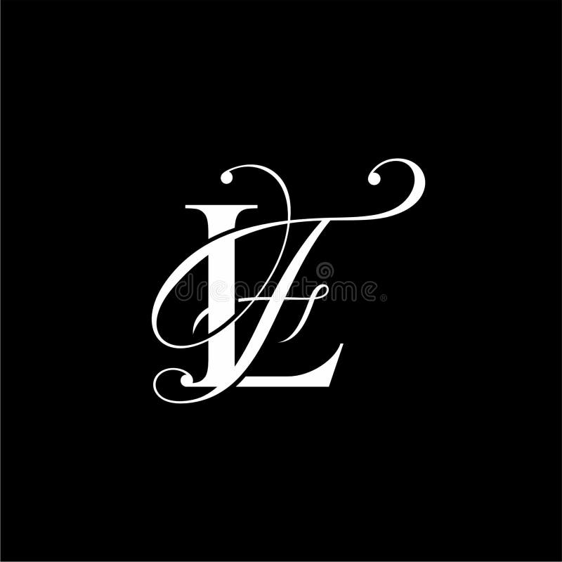 Logo LF, Overlapping Elegant Monogram Logo, Luxury Vector Letter LF ...