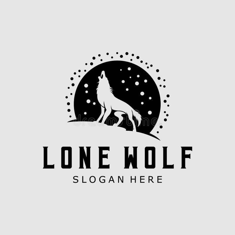 Logo Loup. Conception Du Logo Militaire Tactique Du Loup Illustration ...