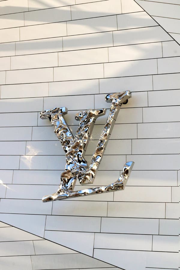 Logo LVMH Di Louis Vuitton Foundation Fotografia Stock Editoriale ...