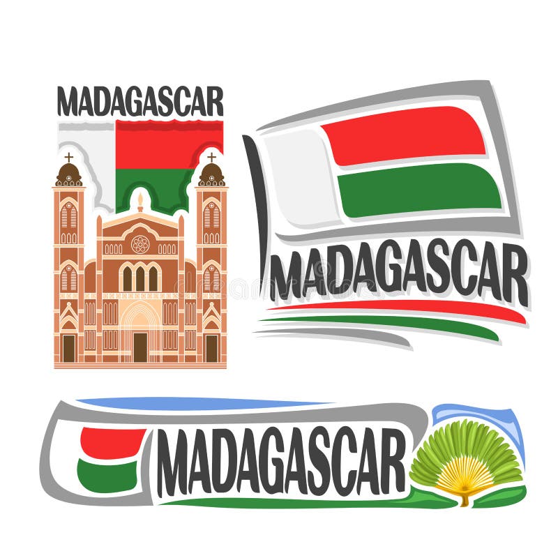 Logo Madagascar de vecteur illustration de vecteur. Illustration du ...
