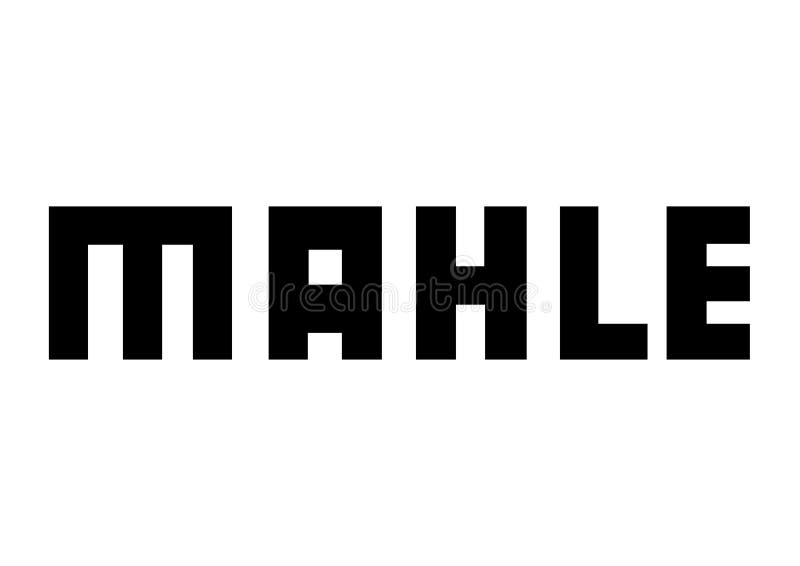 Logo Mahle foto de archivo editorial. Ilustración de blanco - 134110363