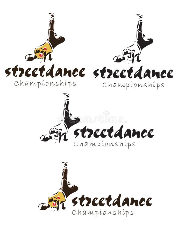 Street Dance Dancer Silhouettes Stock Vector - Illustration of people ...