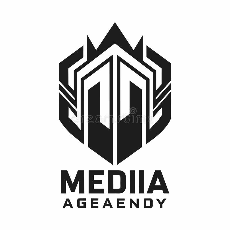 The Logo for a Media Agency, Featuring a Bold and Impactful ...