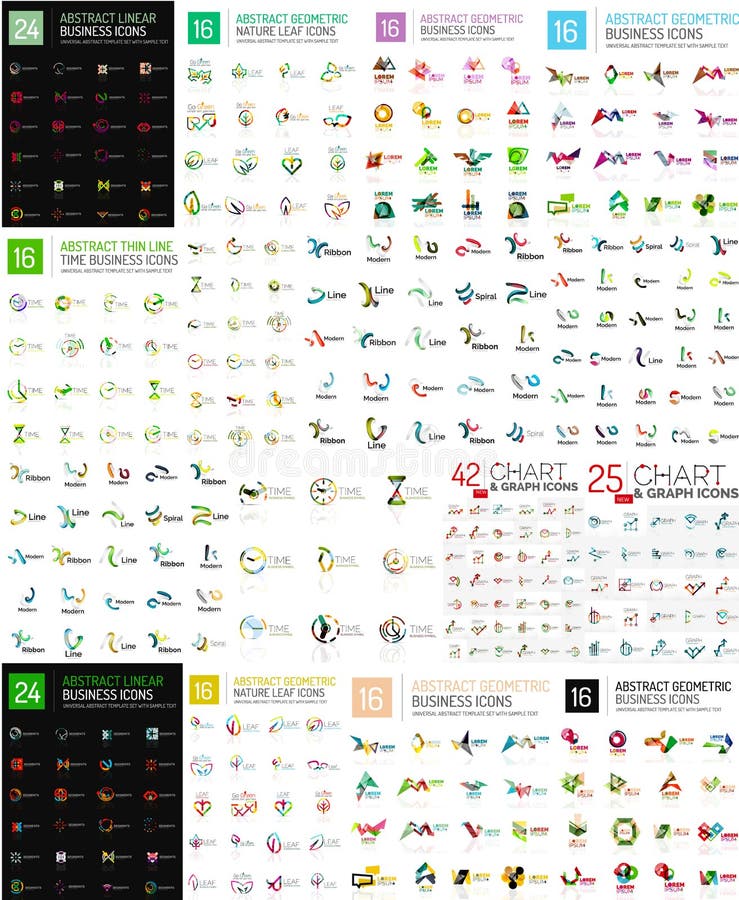 Logo Mega Collection stock illustration. Illustration of green - 71817669