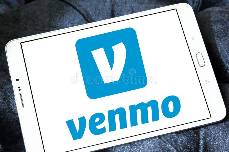 Venmo payments logo editorial stock image. Image of application - 298833824