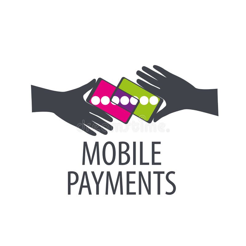Logo mobile payments stock vector. Illustration of credit - 126466039