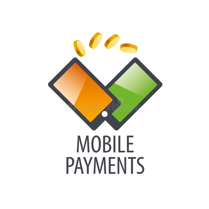 Logo mobile payments stock vector. Illustration of credit - 126466039