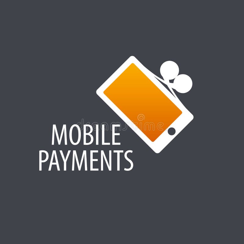 Logo mobile payments stock vector. Illustration of phone - 126466818