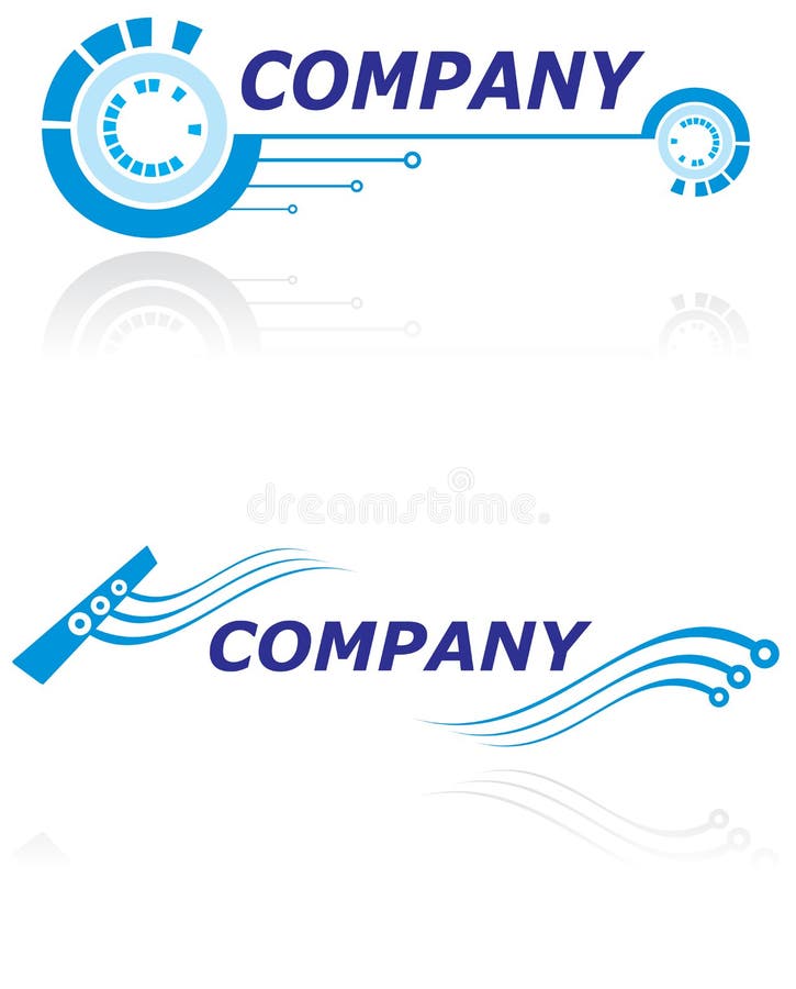 Logo for modern company stock vector. Illustration of simple - 5539893