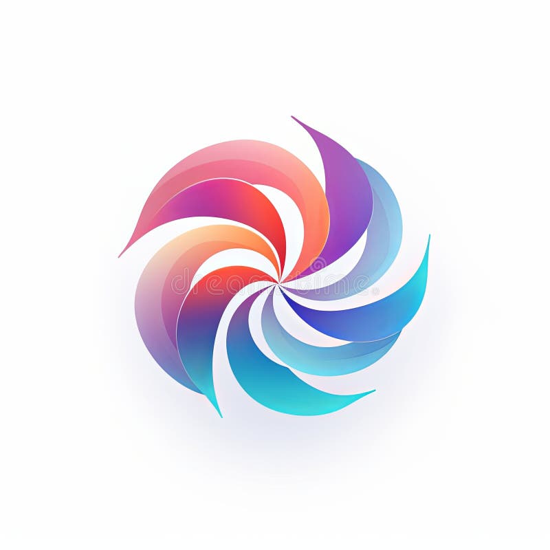 Logo for Modern Spa. Modern Color Palette in Gradient. Stock ...