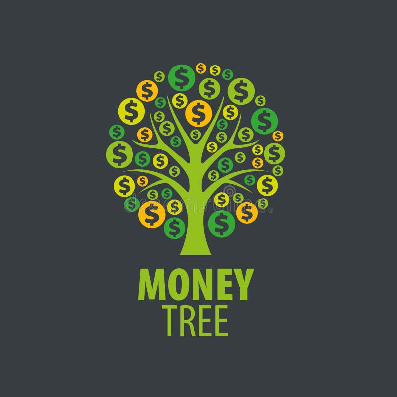 Logo money tree stock vector. Illustration of banking - 126439664