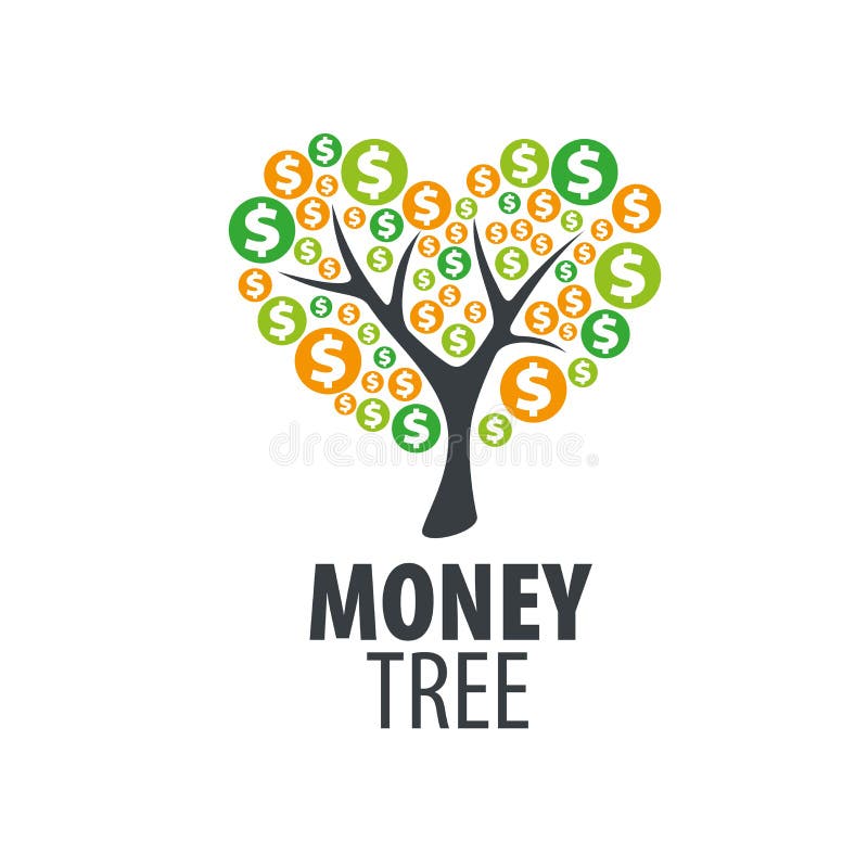 Logo money tree stock vector. Illustration of abstract - 126464162