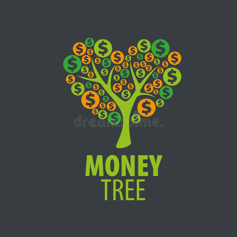 Logo money tree stock vector. Illustration of finance - 126440013