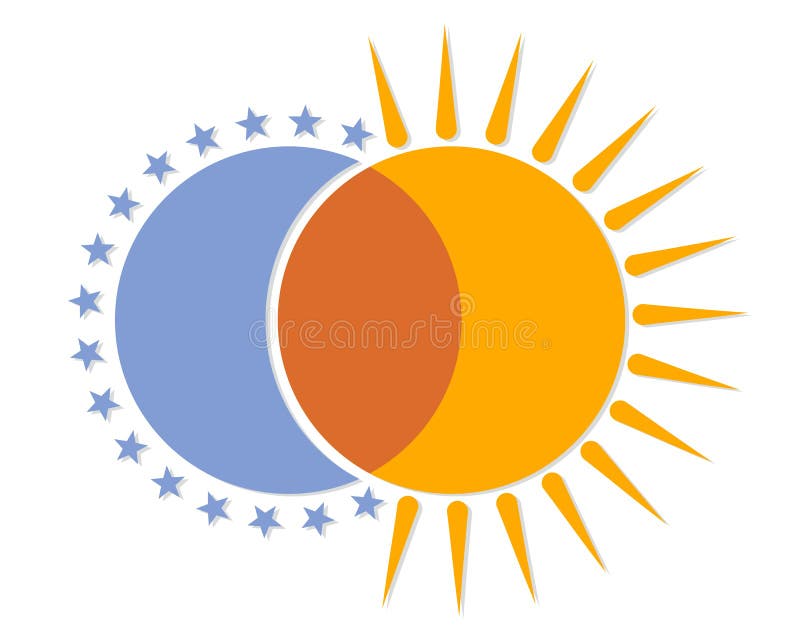 Sun Moon Logo Stock Illustrations – 23,848 Sun Moon Logo Stock ...