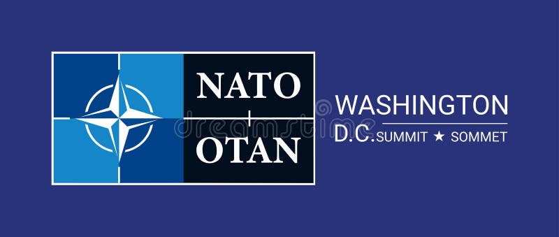Logo NATO Summit in Washington Editorial Photo - Illustration of ...
