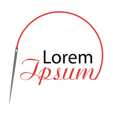 Needle Thread Logo Stock Illustrations – 13,367 Needle Thread Logo ...