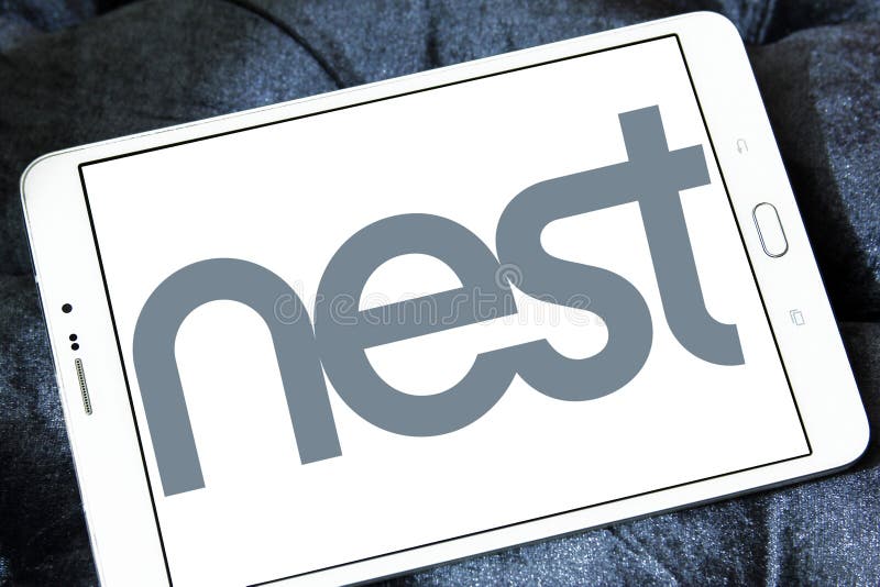 Nest Technology Company Logo Editorial Photography - Image of motto ...