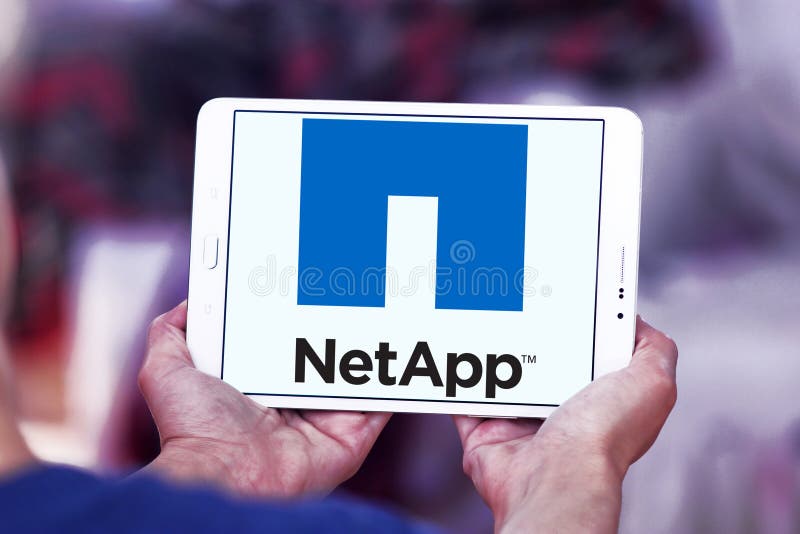 NetApp company logo editorial stock image. Image of memory - 100968284