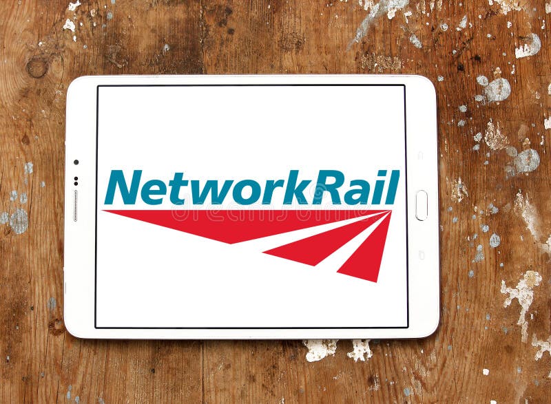 Network Rail logo editorial stock photo. Image of infrastructure ...