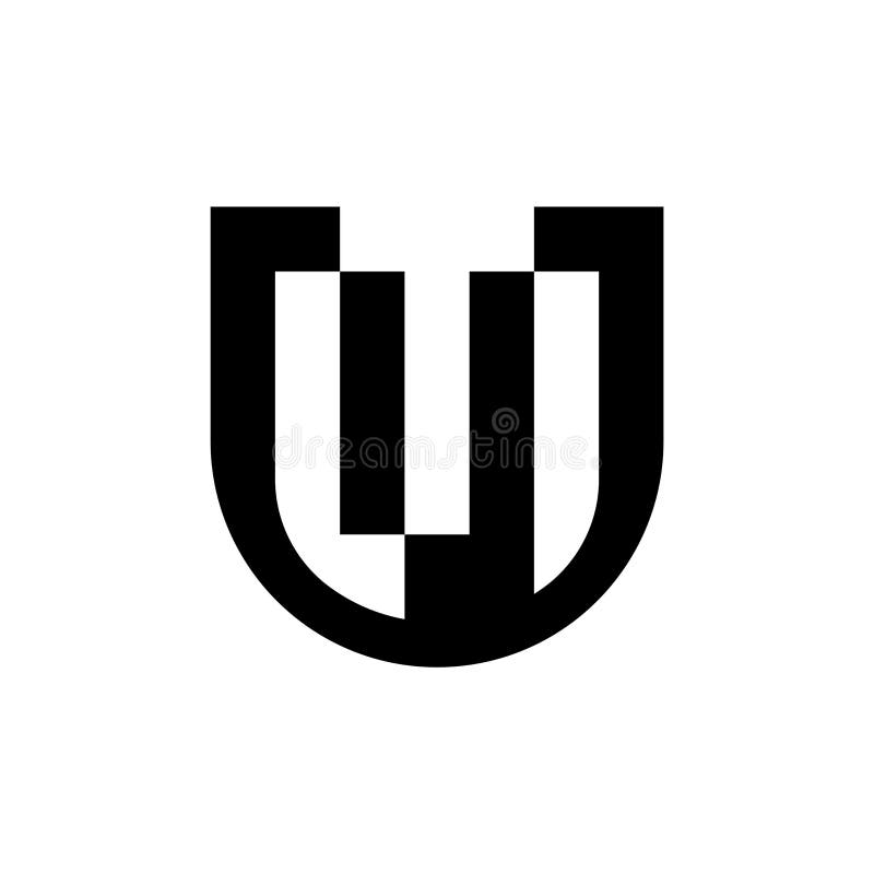 Logo- oder Symboldesign vektor abbildung. Illustration von geometrisch ...