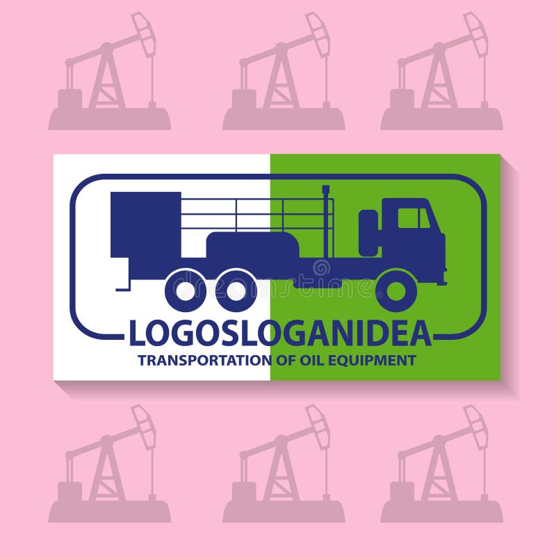 Logo for the oil company. stock vector. Illustration of icon - 86242839