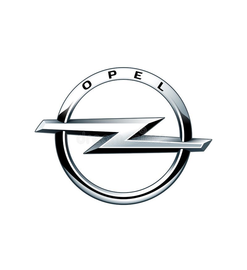 Logo Opel editorial stock photo. Illustration of vector - 124400548