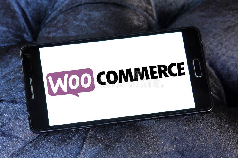 WooCommerce platform logo editorial image. Image of solution - 298718770