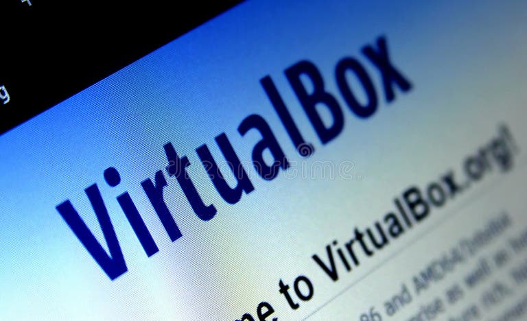 Oracle Vm Virtualbox Editorial Stock Image Image Of Cellphone 301780919