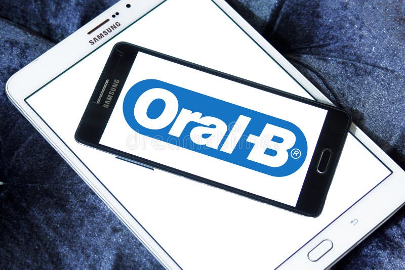 Logo oral-b image éditorial. Image du dentaire, colgate - 91656200