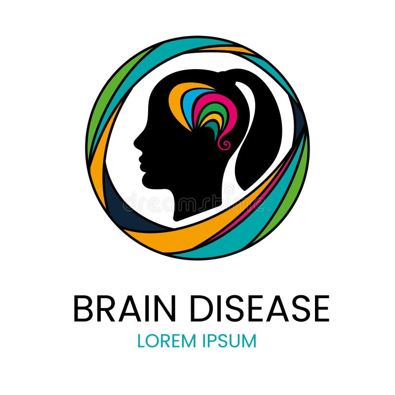 Logo for Organizations that Deal with Brain Diseases Stock Vector ...