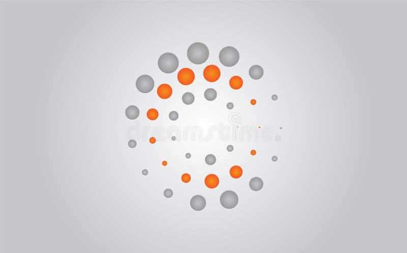 Logo particles vector stock vector. Illustration of explosion - 186217284