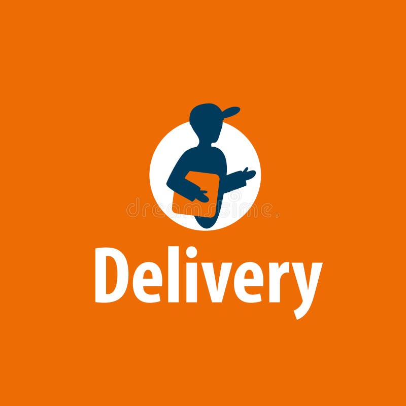 Delivery vector logo stock vector. Illustration of insignia - 126502542