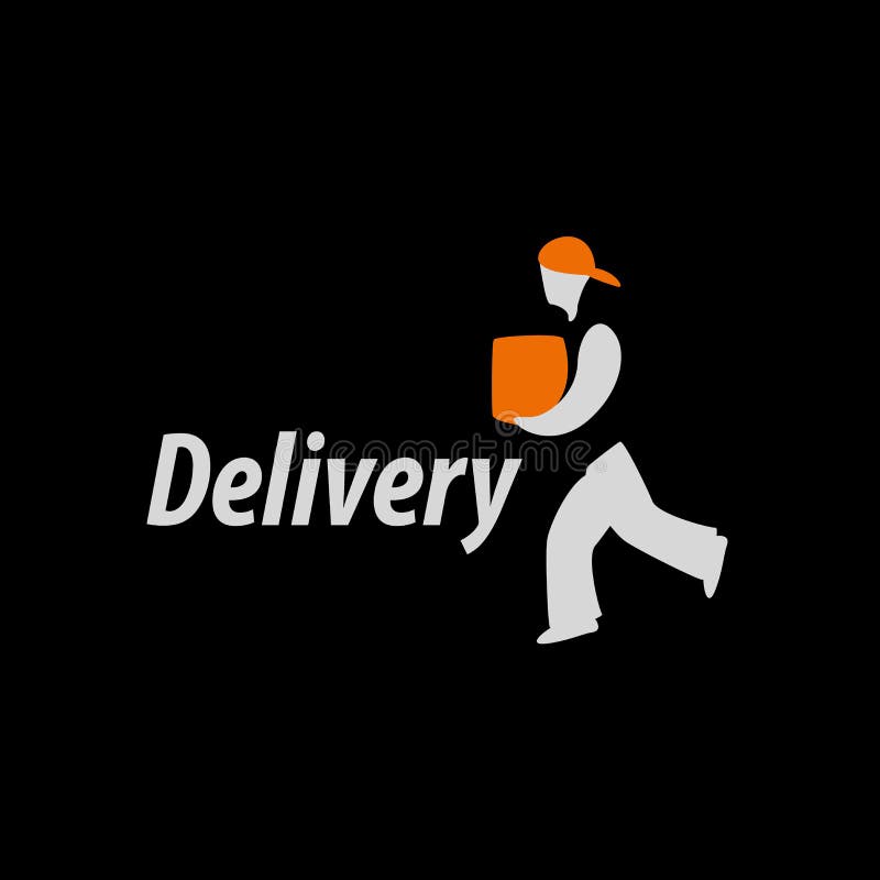 Delivery vector logo stock vector. Illustration of fast - 126502553