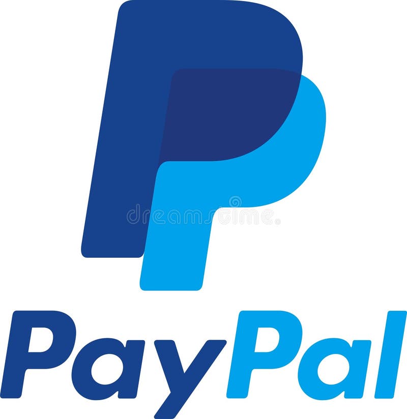 Logo Paypal Payment Original Color Stock Image - Image of color, like ...