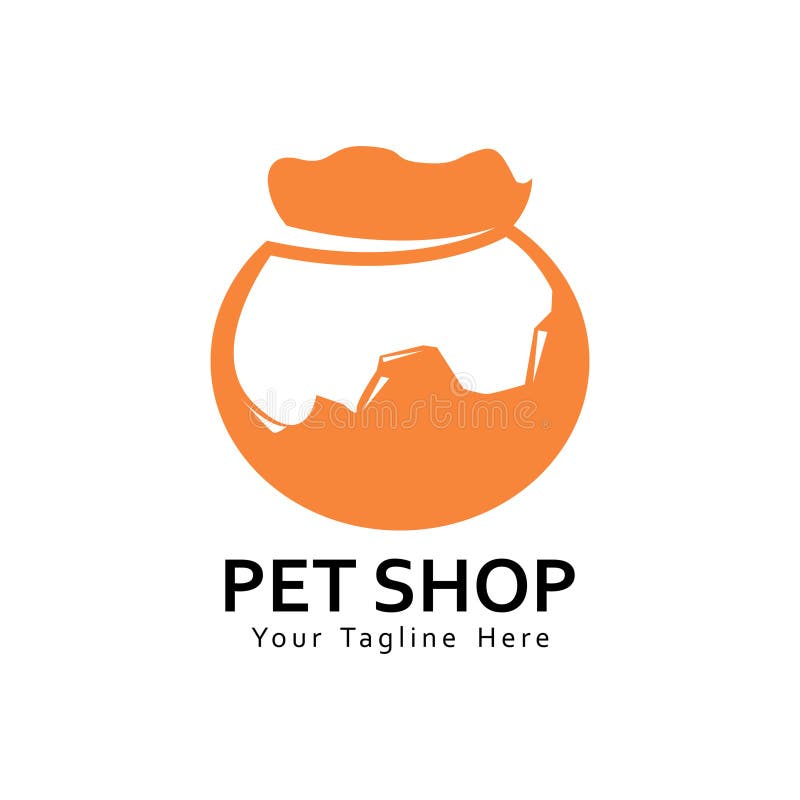 Pet Shop Logo Vector Art Illustration Stock Vector - Illustration of ...