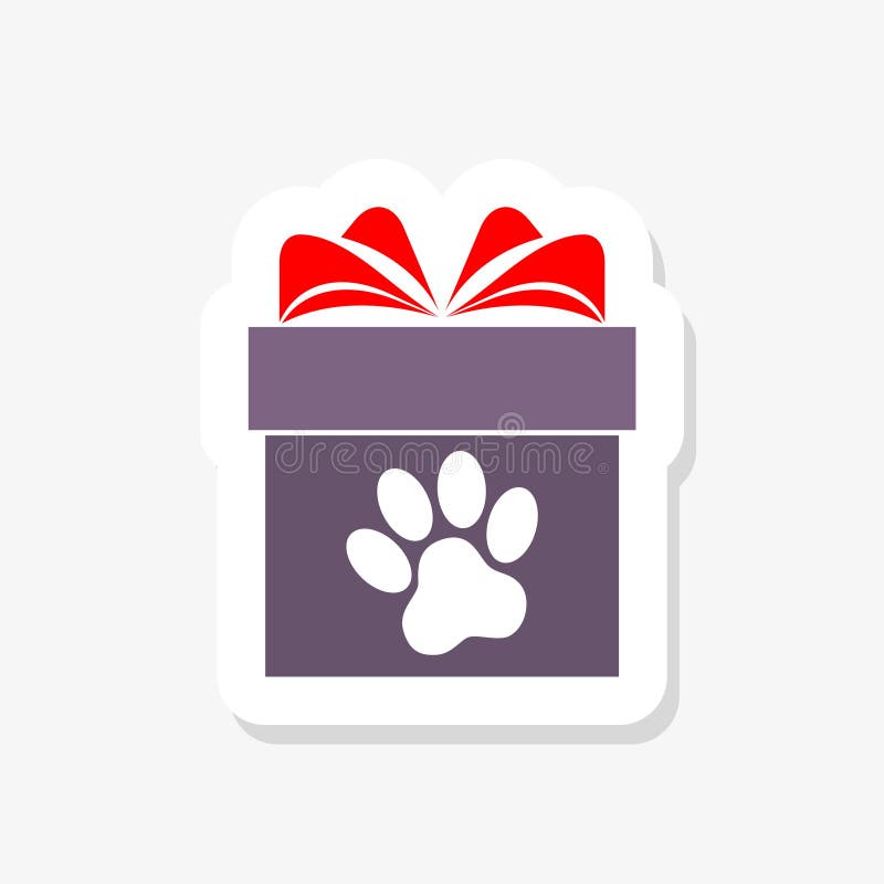 Logo for Pet Shop, Dog Box Sticker Stock Vector - Illustration of ...