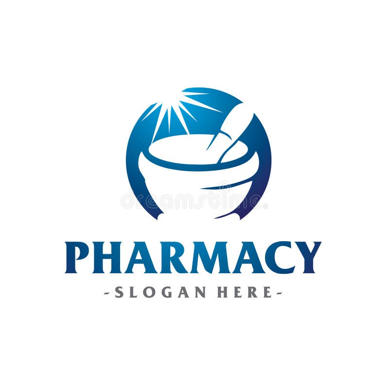 Pharmacy Vector Logo Template Stock Vector - Illustration of care, logo ...