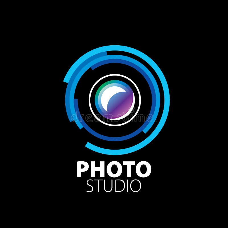 Logo for photo studio stock vector. Illustration of digital - 125803594
